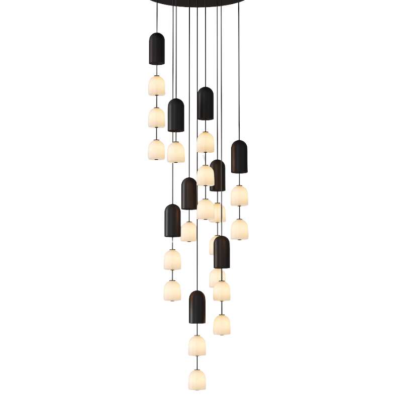 Customize Your Space with 9 heads Custom Pendant Lights | LED Fixture ...